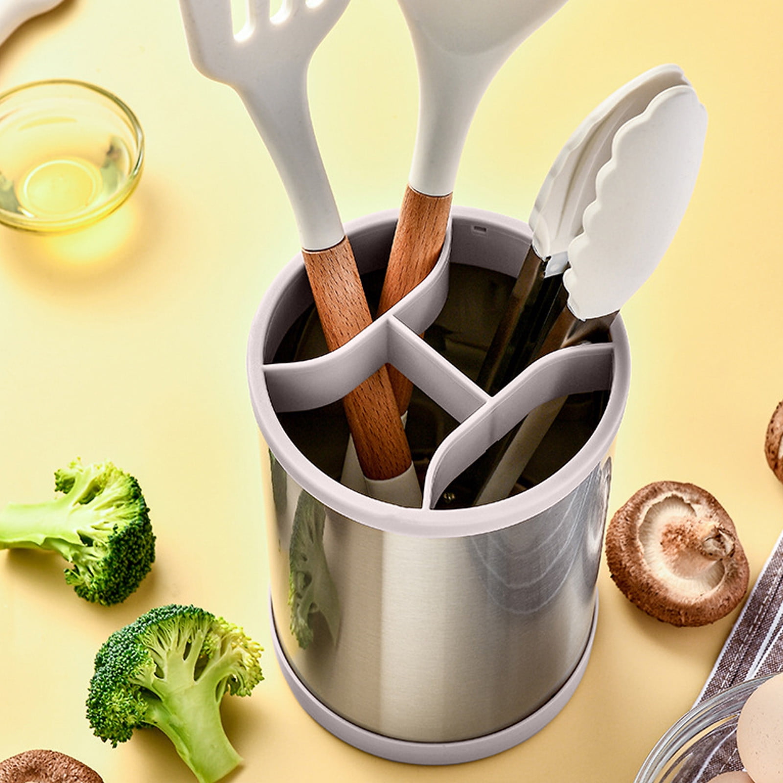 InsCrazy Kitchen Organizers and Storage, Multifunctional Stainless ...