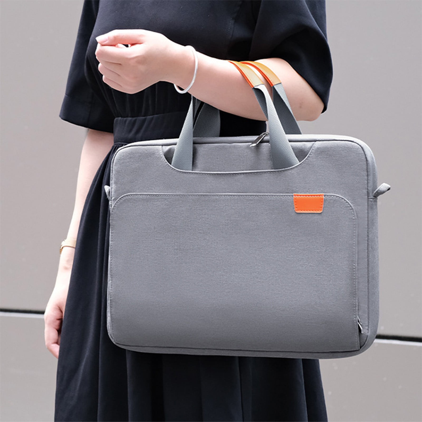InsCrazy Laptop Sleeve Bag Laptop Bag 15.6-inch Portable Crossbody ...