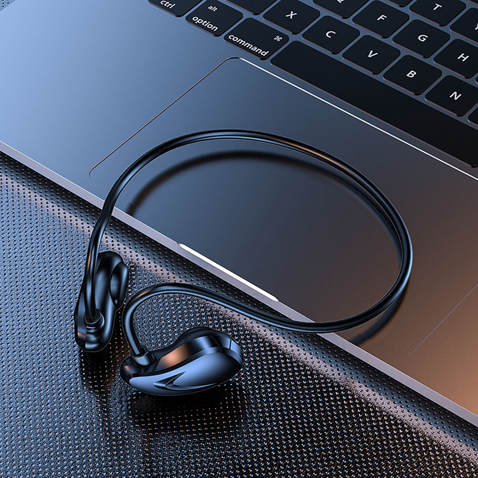 InsCrazy Neckband Bluetooth Headphones Acoustic Conduction Bluetooth ...