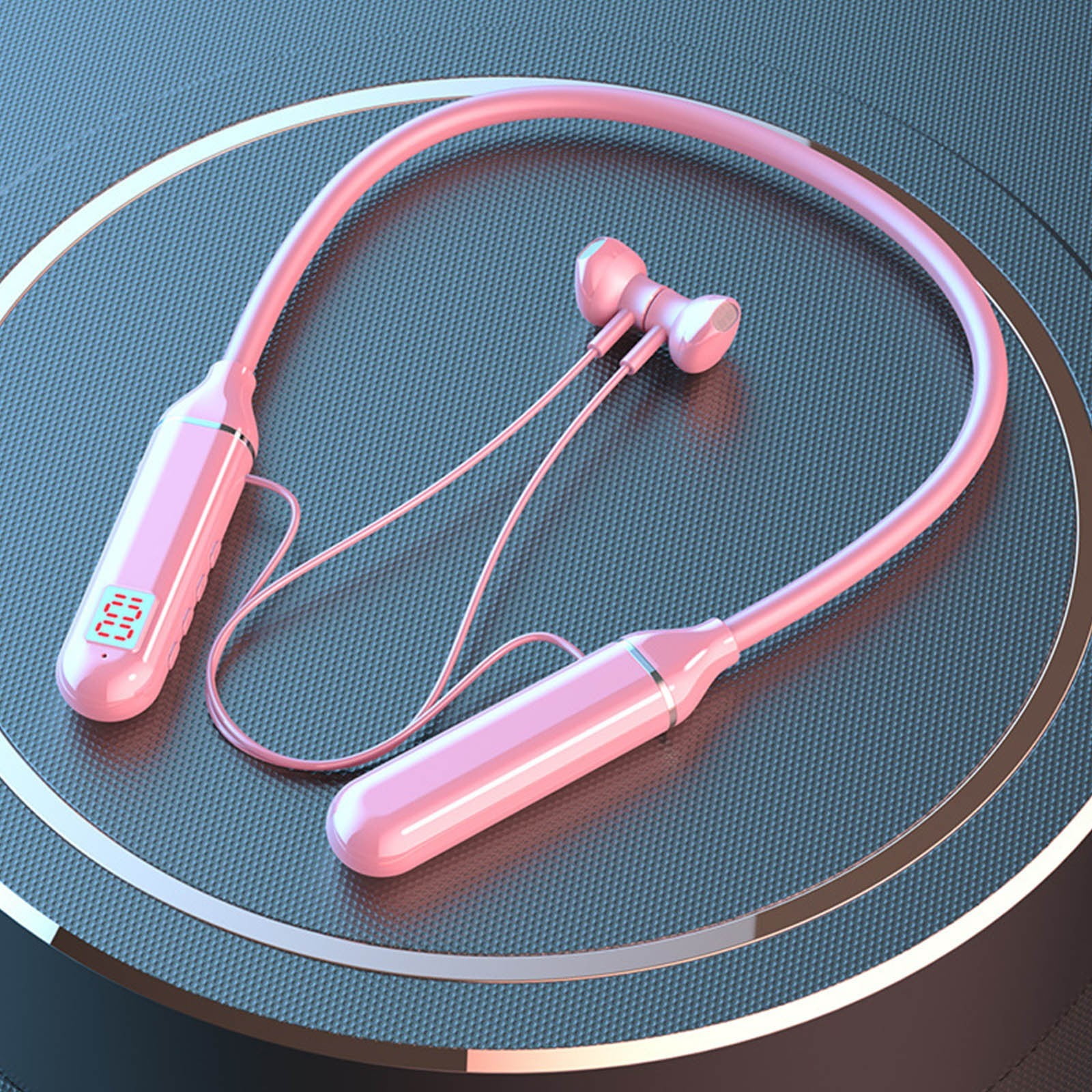 InsCrazy Neckband Bluetooth Headphones Wireless Bluetooth Earphone Neck ...