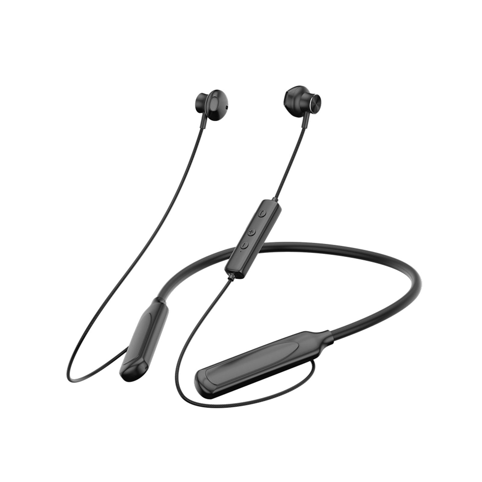 InsCrazy Neckband Bluetooth Headphones Wireless Bluetooth Headset Neck ...