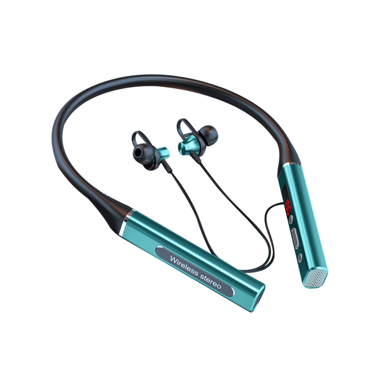 InsCrazy Neckband Bluetooth Headphones Wireless Bluetooth Earphones ...
