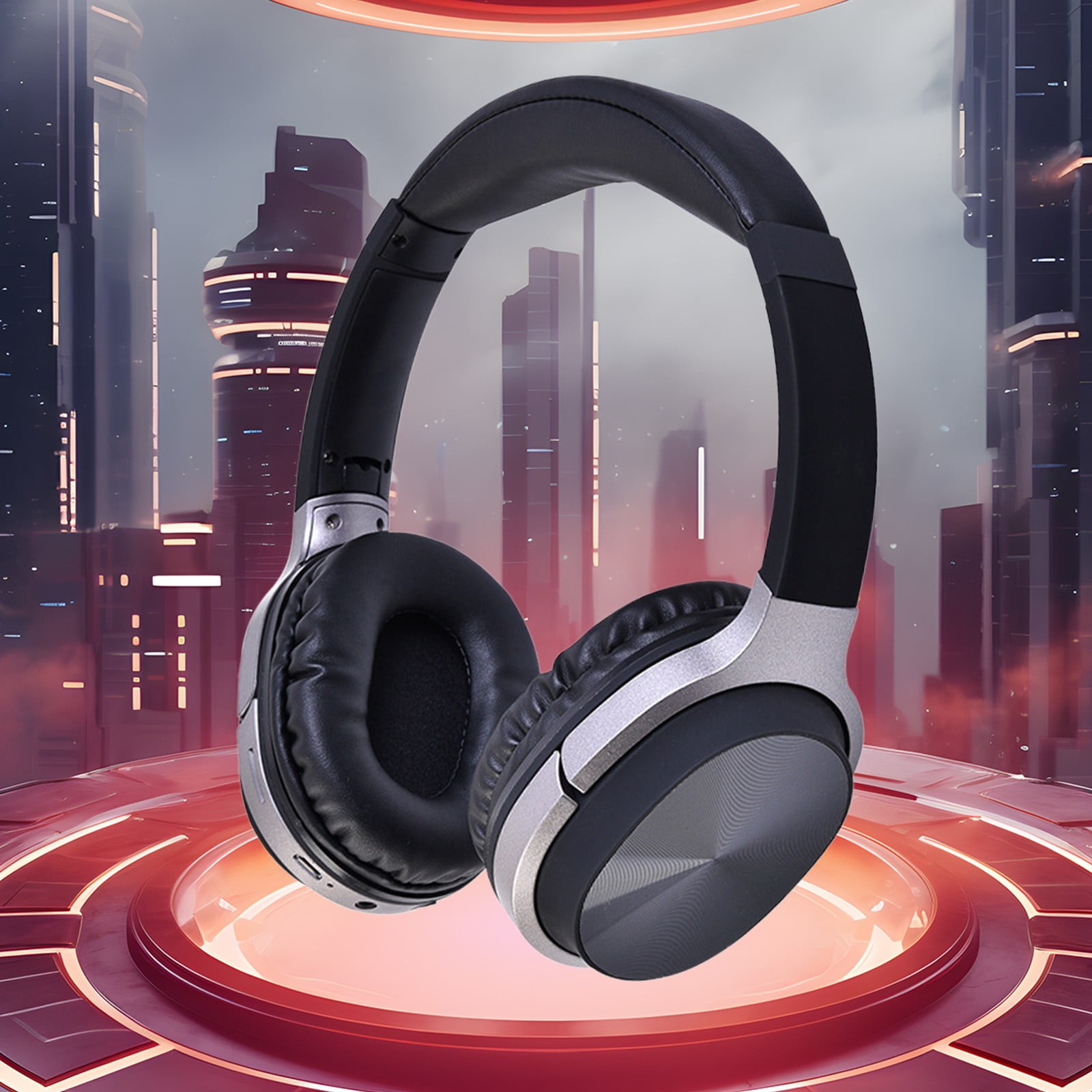 InsCrazy Over-Ear Headphones Head Mounted Bluetooth Wireless Earphones ...