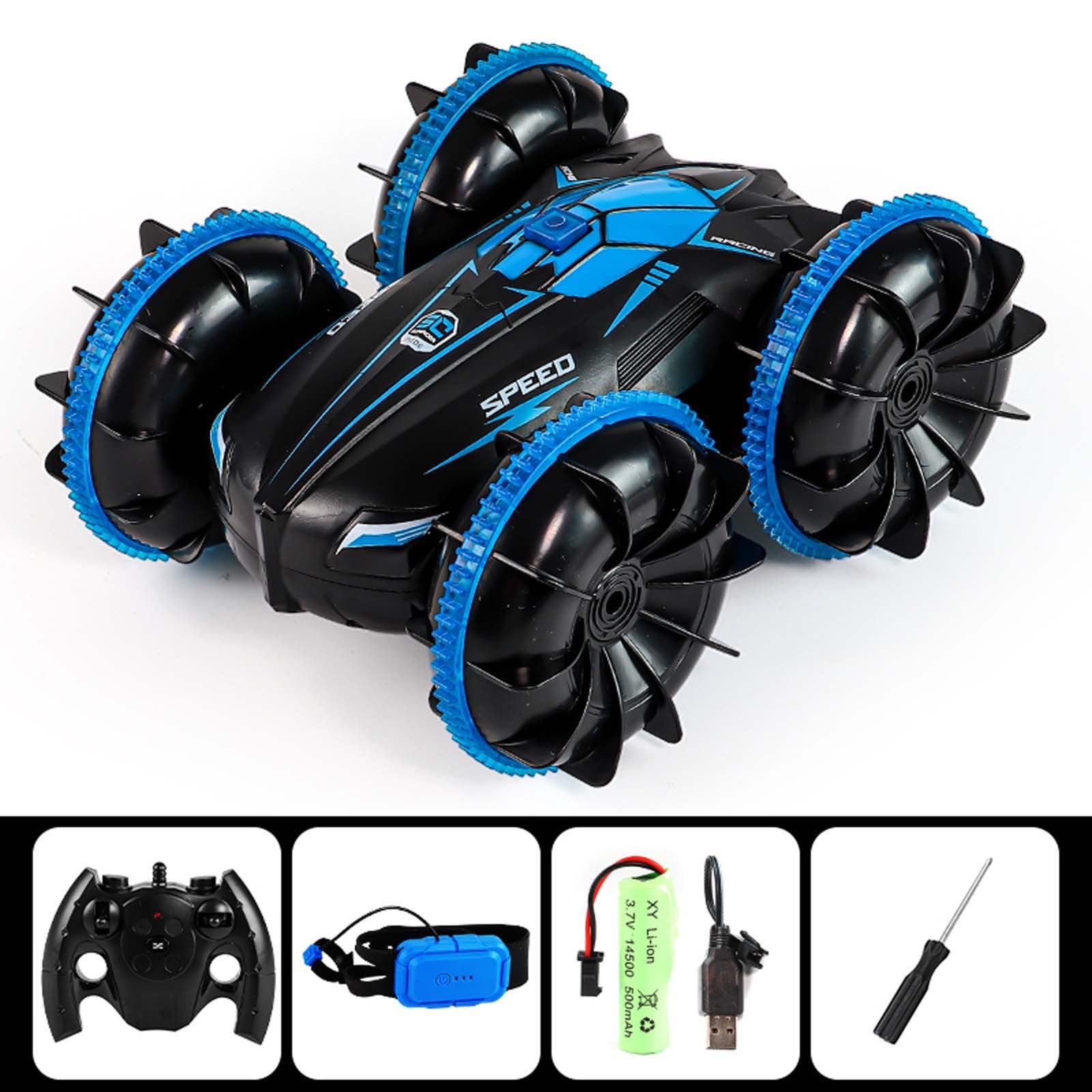 InsCrazy Remote Control Car Toys for Kids Boys Water Surface Land ...