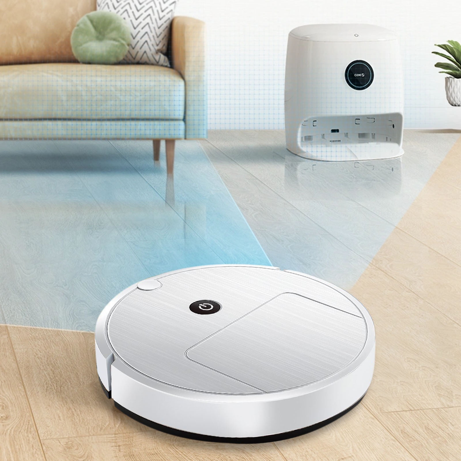 InsCrazy Robot Vacuum Cleaner Sweeping Robot Intelligent Household ...