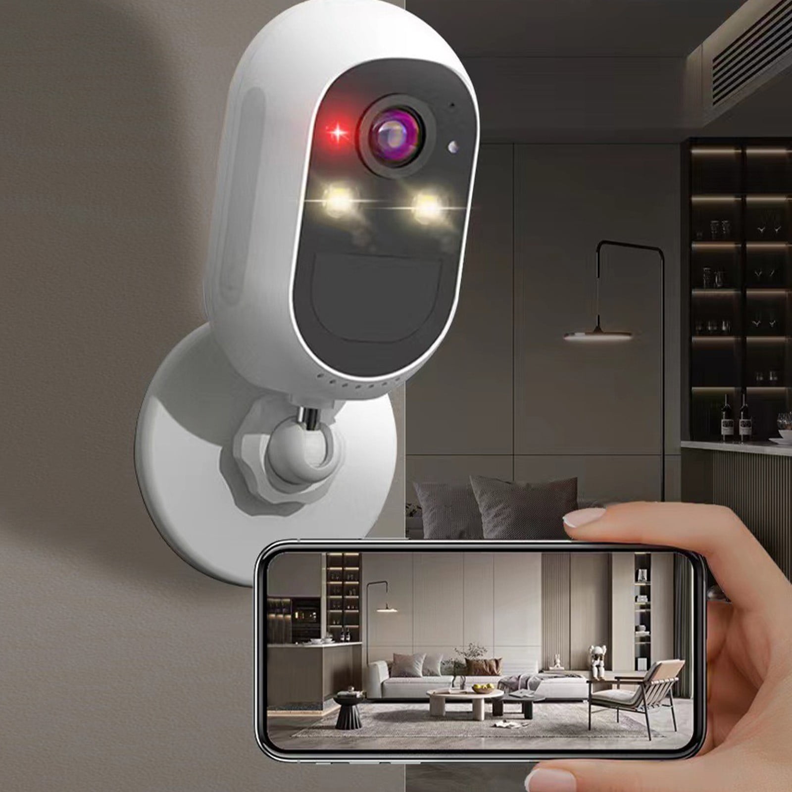 InsCrazy Security Camera for Home, Effortlessly Monitor Your Baby ...