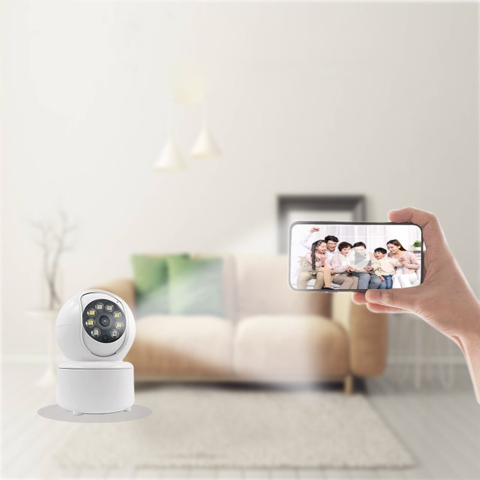 InsCrazy Security Camera for Home, Enhanced Home Security Energy ...