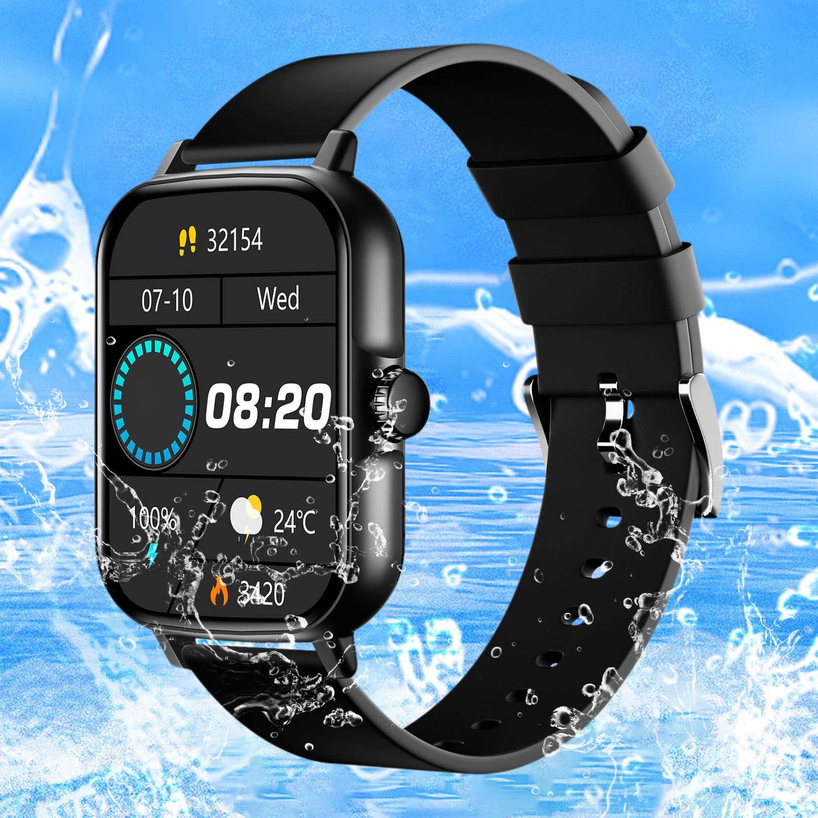 InsCrazy Smart Watch Smartwatch Bluetooth Talk Motion Meter Step ...