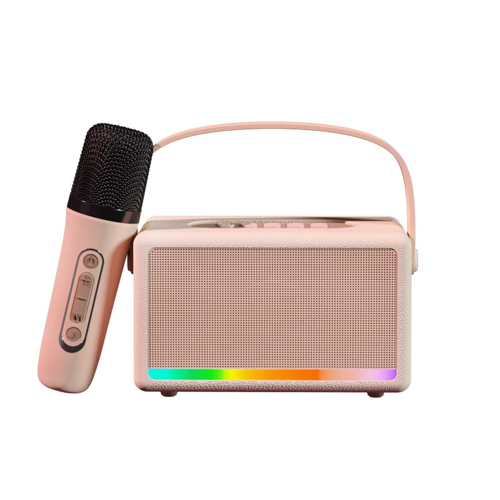 InsCrazy Speakers with Microphone for Kids Adults, Portable Outdoor ...