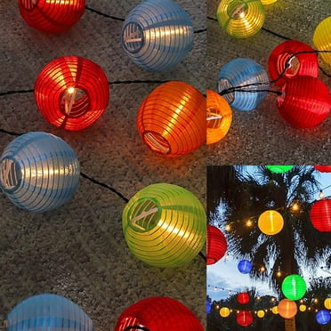 InsCrazy String Lights, Solar Energy Remote Control Waterproofing ...