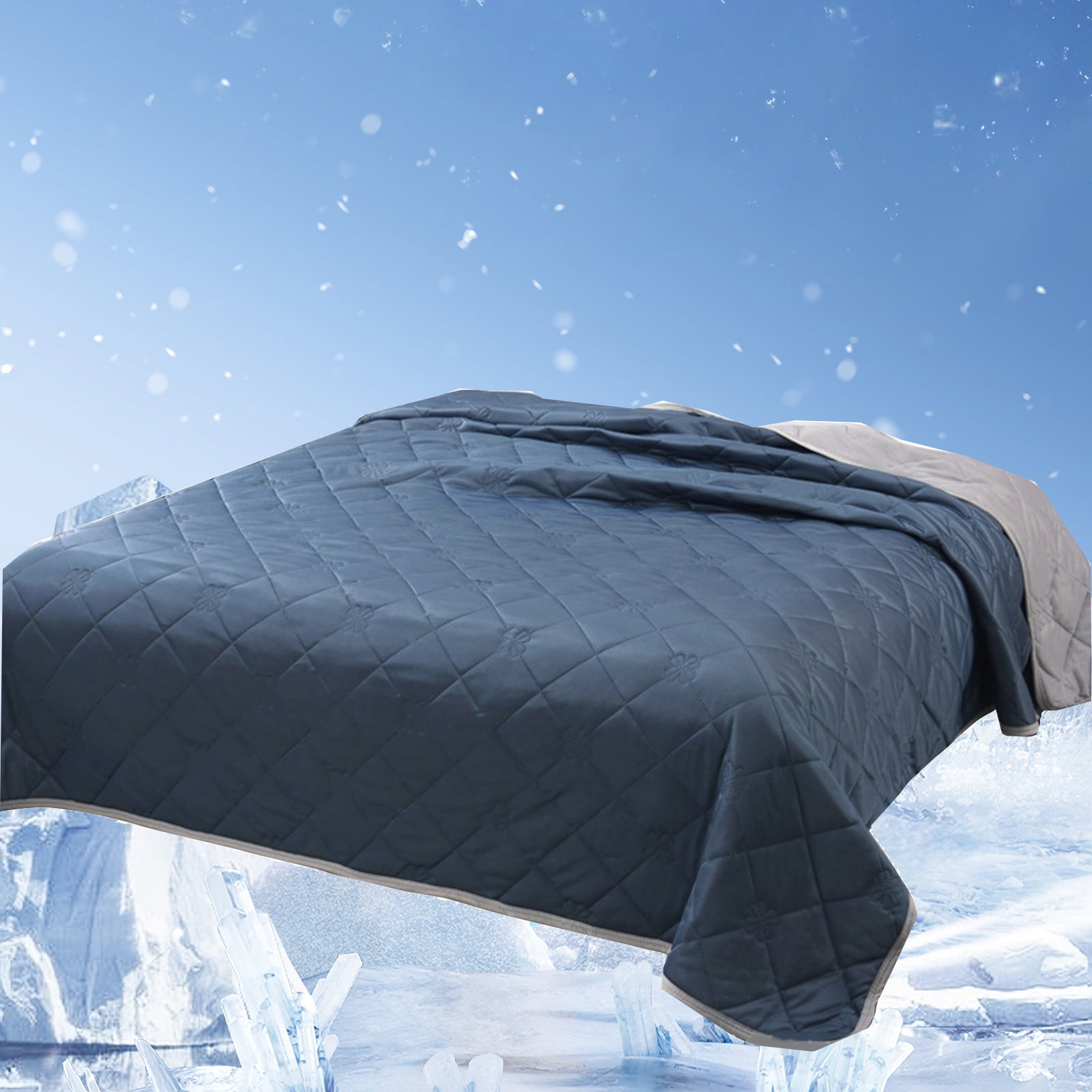 InsCrazy Summer Quilt Air-Conditioner Blanket Luxury Double Bedding ...