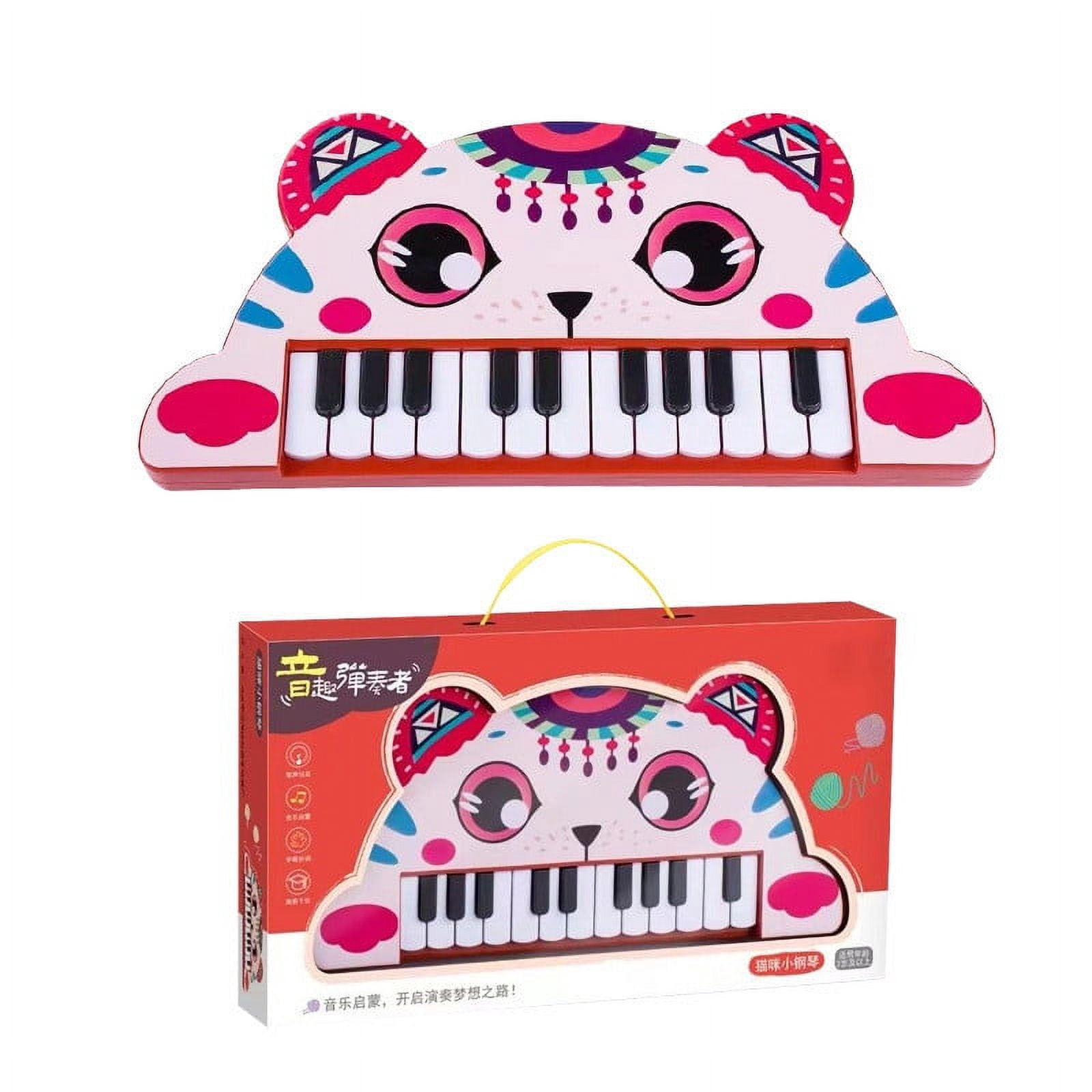 InsCrazy Toy Kids Musical Instruments Piano Keyboard Toy for Toddlers ...
