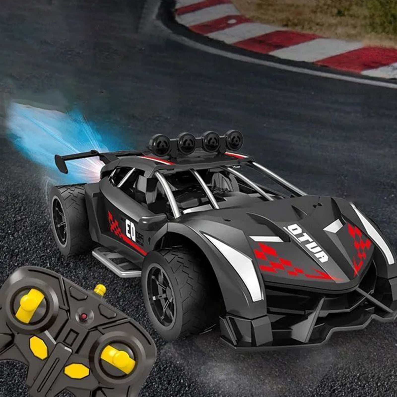 InsCrazy Toy Racing Car Remote Control Car for Boys Girls High-speed ...