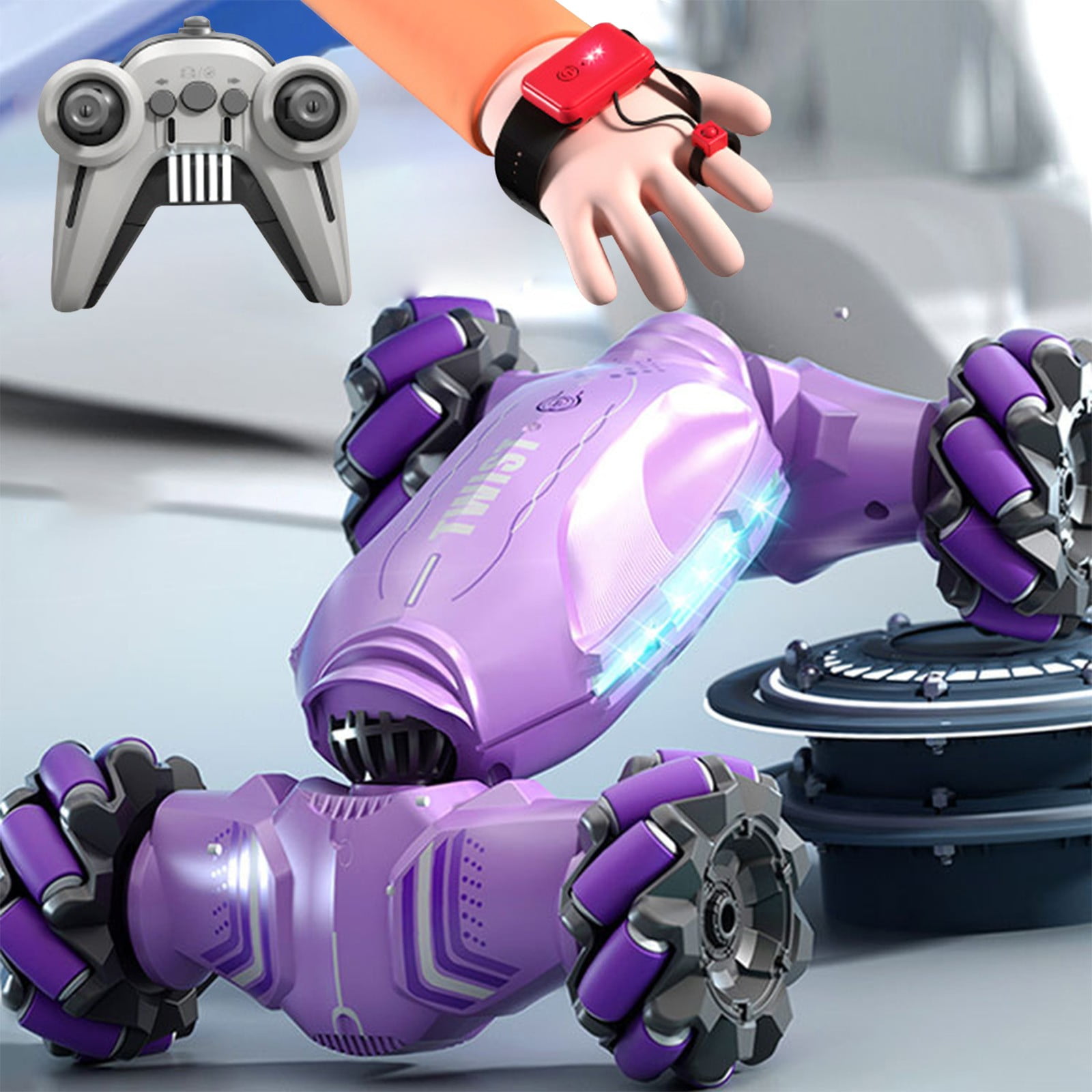 InsCrazy Toy Remote Control Car Off-Road Vehicle for Boys 2.4G Stunt ...