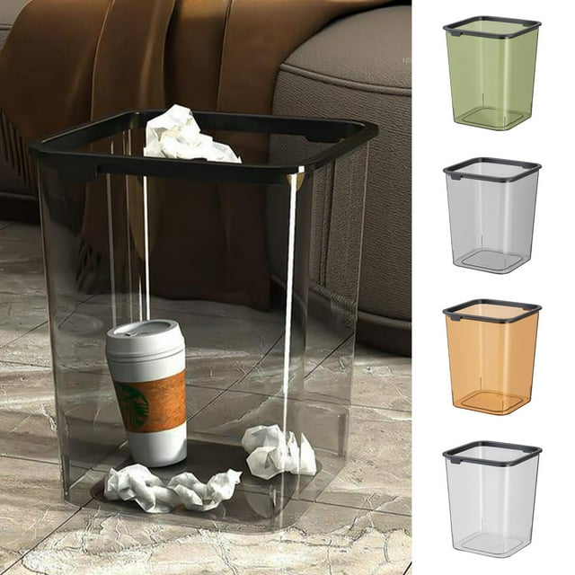 InsCrazy Trash Can Garbage Bin Wastebasket Garbage Can Trash Can ...
