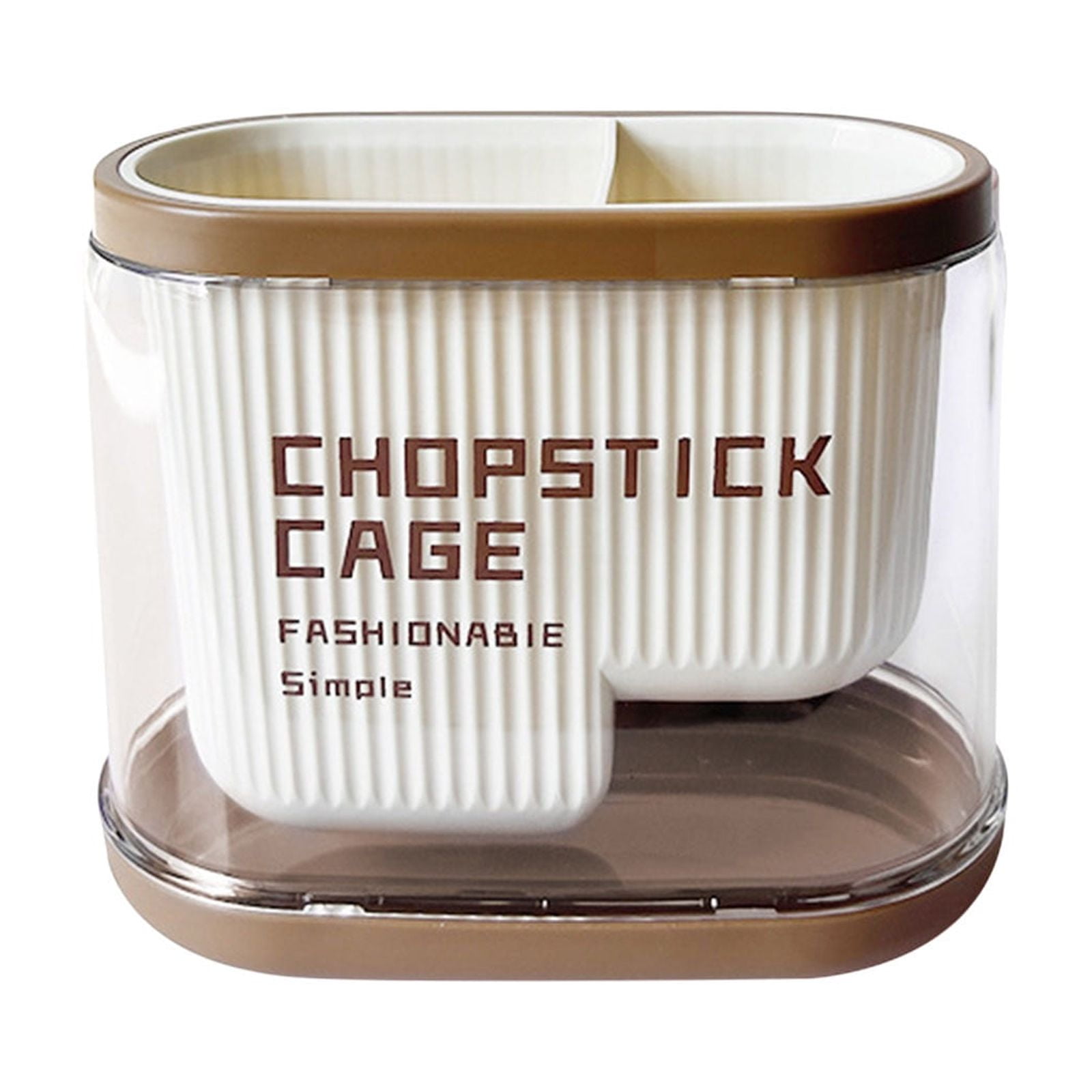 InsCrazy Wall-mounted Chopstick Cage with Ventilation Tray Household ...