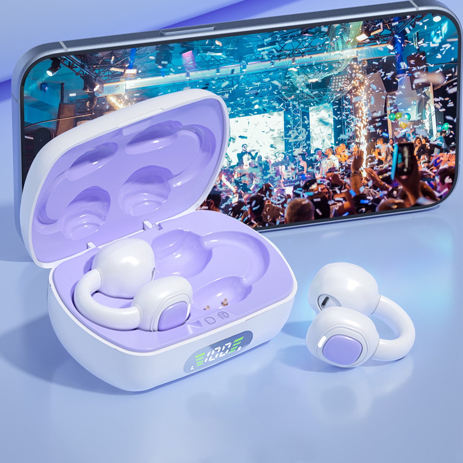 InsCrazy Wireless Bluetooth Earbuds 5.3 Bluetooth Headset Wireless ...