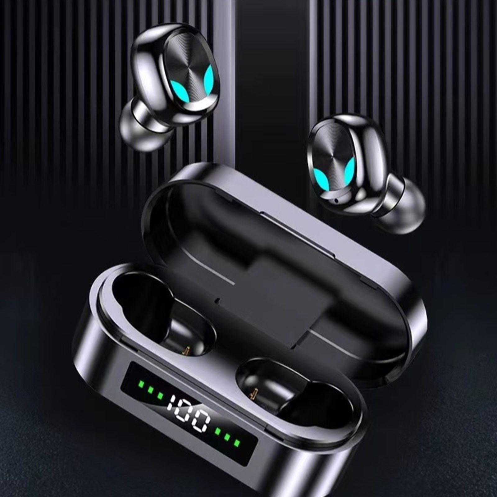 InsCrazy Wireless Bluetooth Earbuds 5.3 In Ear Light-Weight Headphones ...