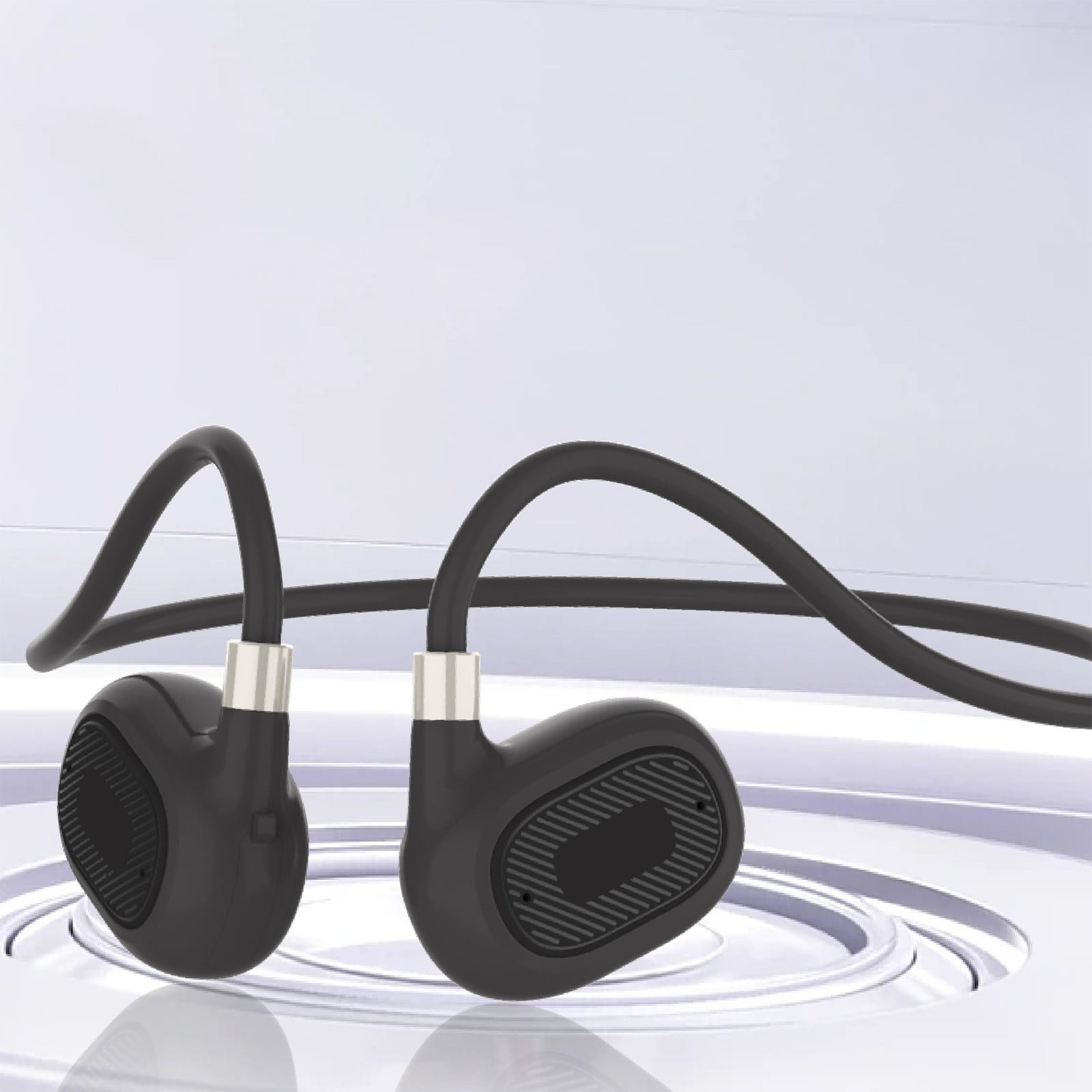 InsCrazy Wireless Bluetooth Headphones Boness Conduction 5.3 Open-Ear ...