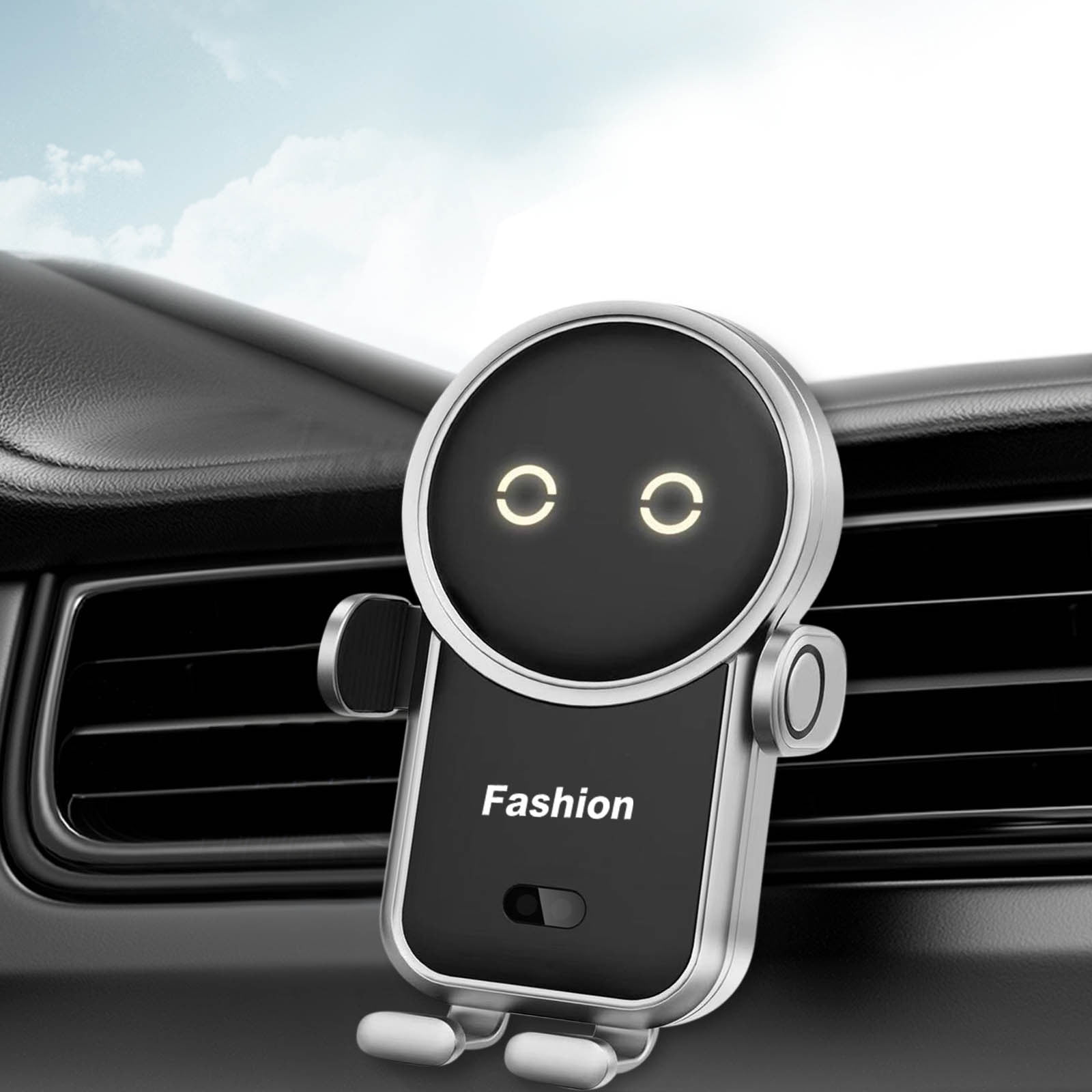 InsCrazy Wireless Charger Automatic Clamping Wireless Charger Car Smart ...