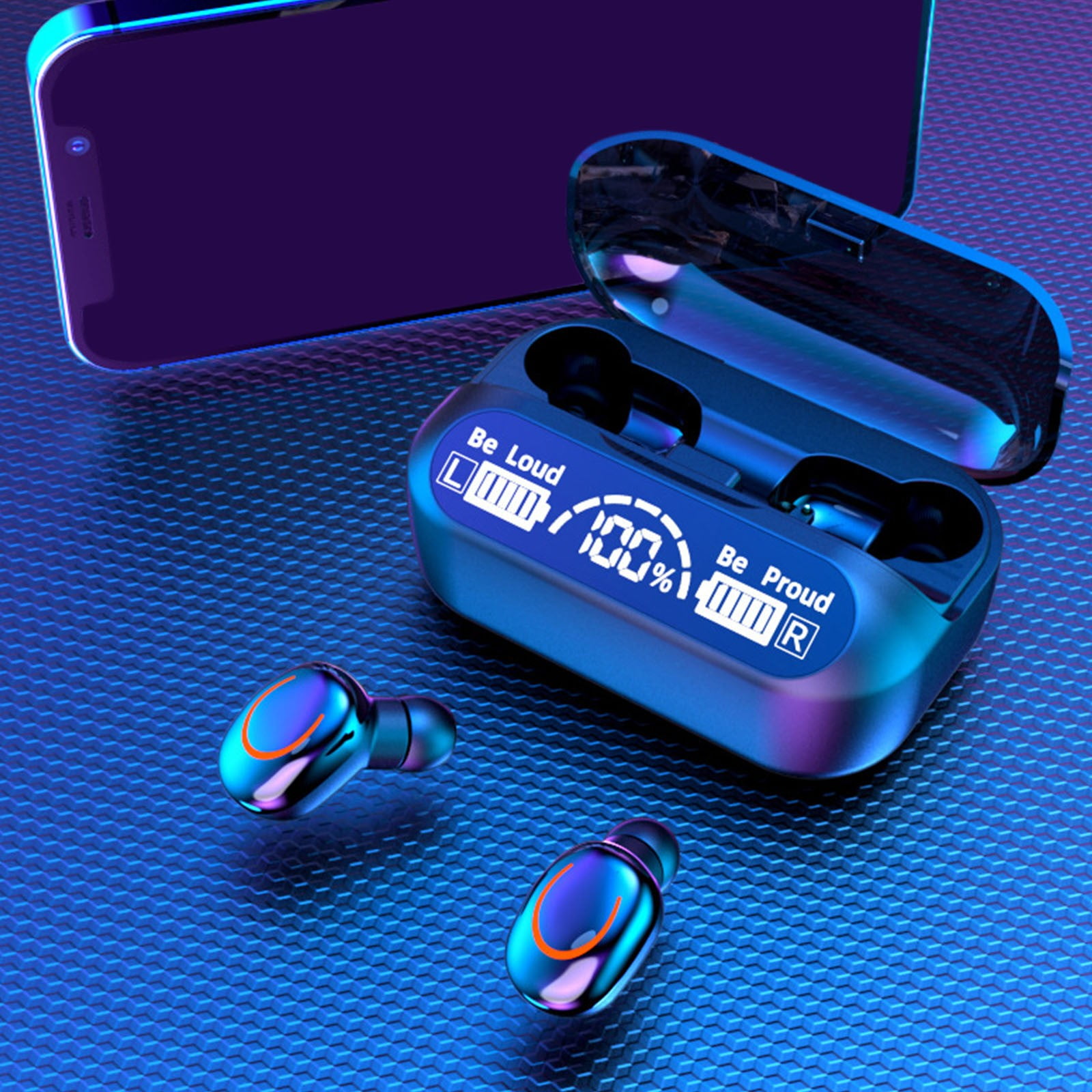 InsCrazy in-Ear Bluetooth Wireless Earbuds BT5.3 Earphones In-Ear ...