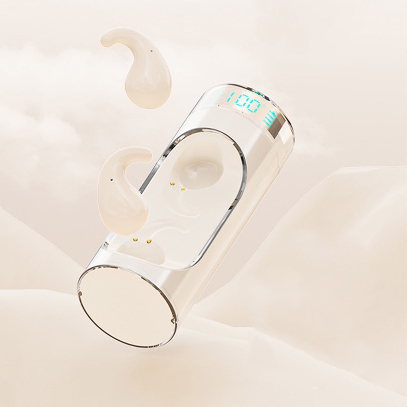 InsCrazy in-Ear Bluetooth Wireless Earbuds Invisible Bluetooth Headset ...