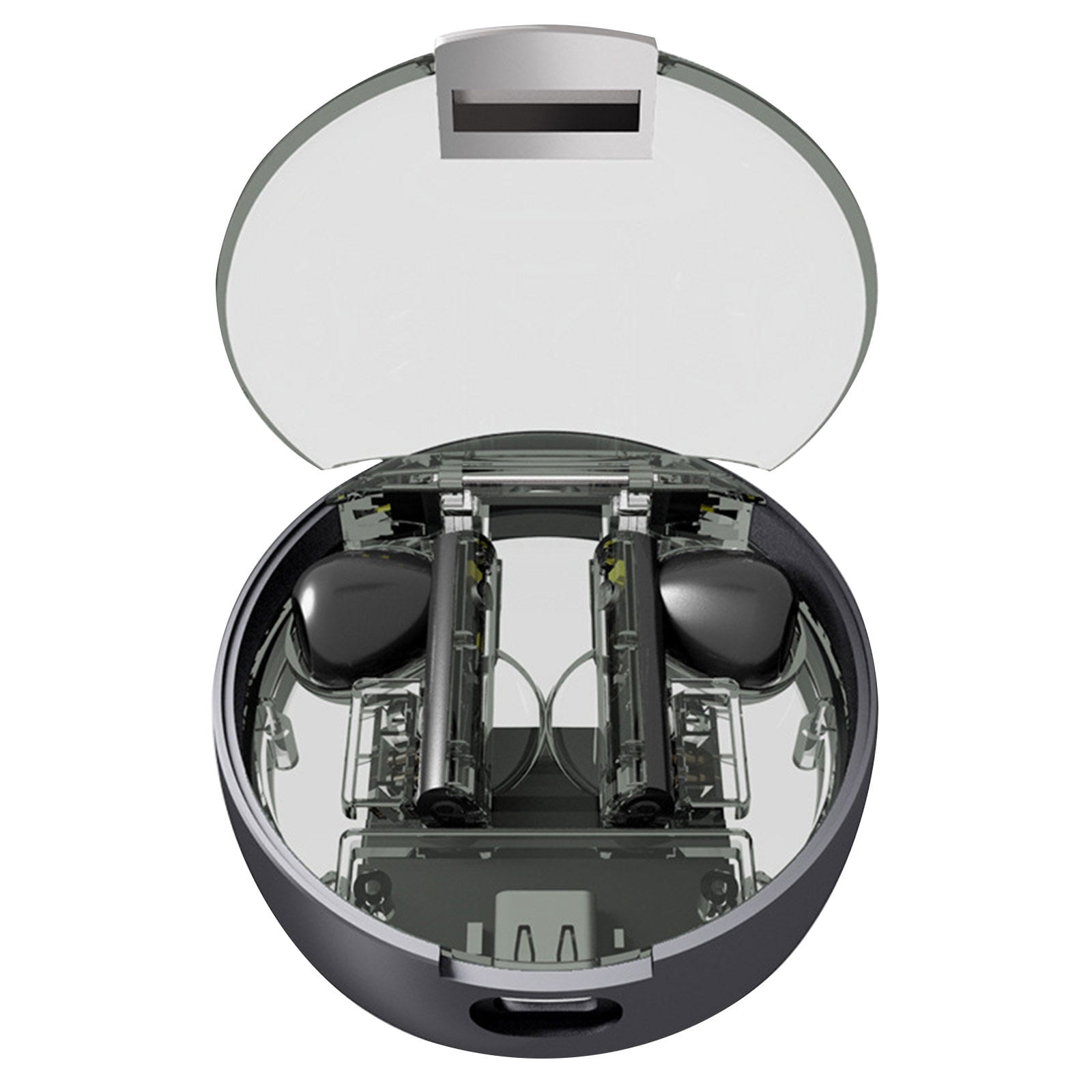InsCrazy in-Ear Bluetooth Wireless Earbuds Transparent and Visible Flip ...