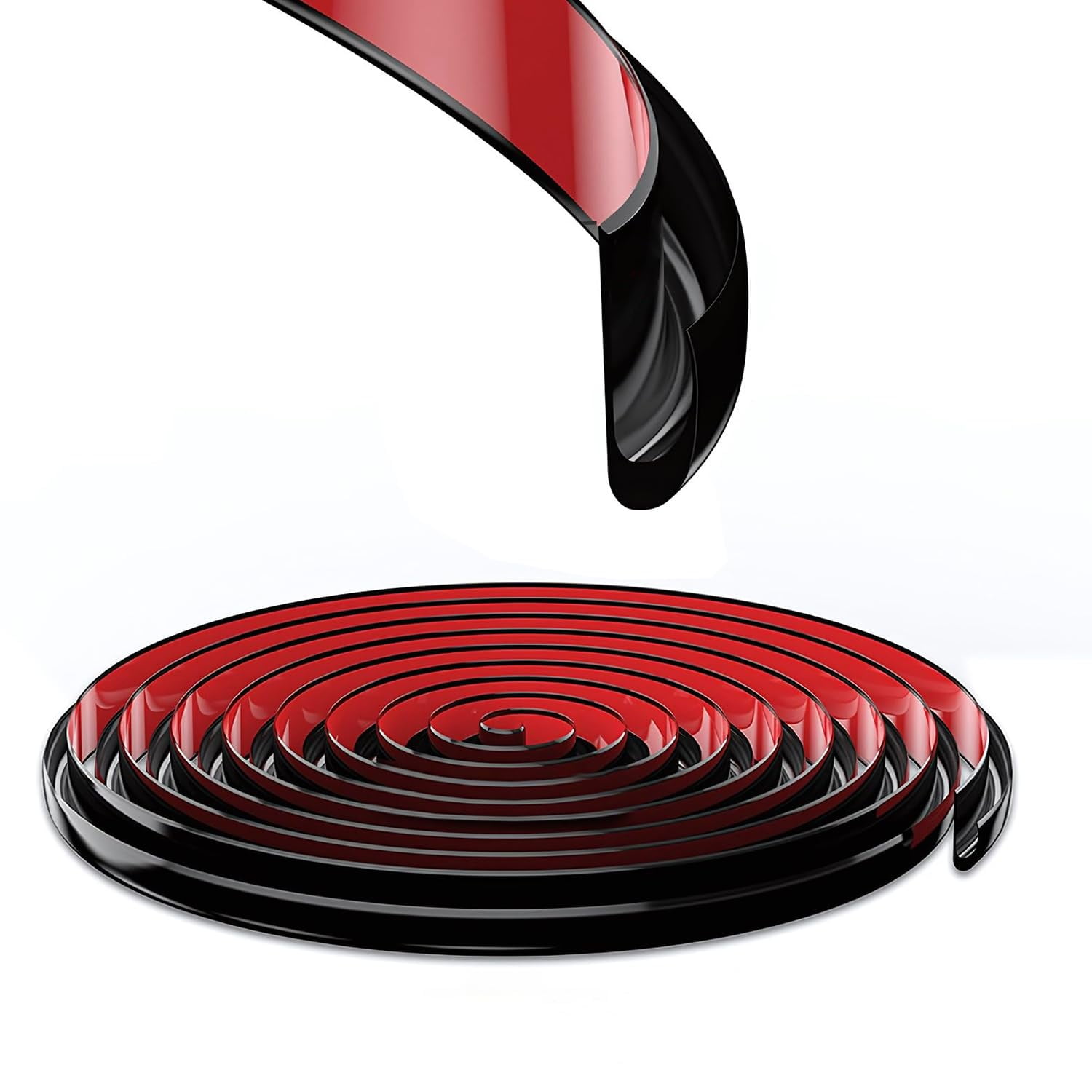 InsCrea 16FT RV Rain RRF12 Gutter, J Shape RV Trim Molding Flexible ...