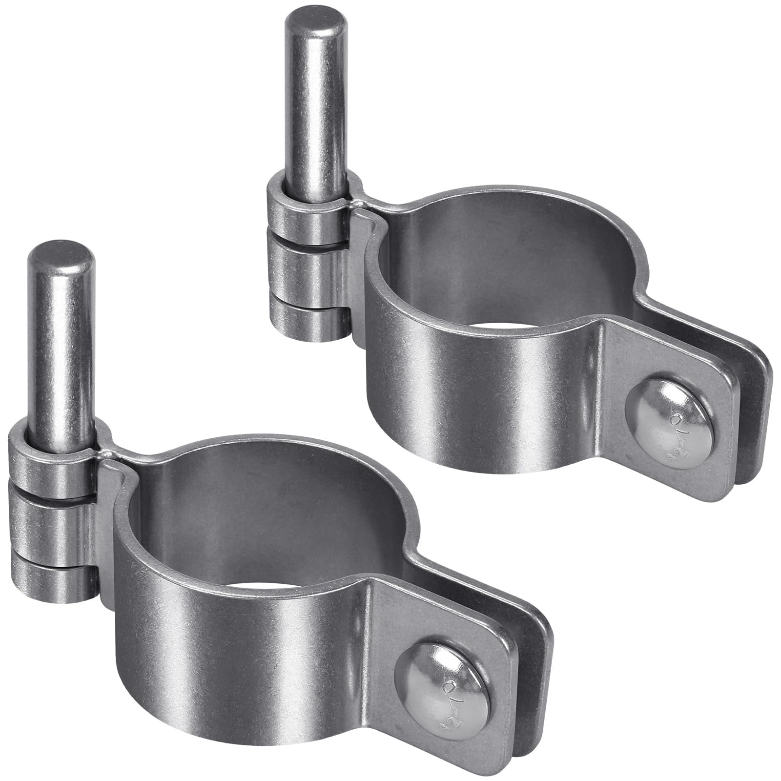 Insaga 1-7/8'' Thick Gate Hinges, 304 Stainless Steel Chain Link Gate ...