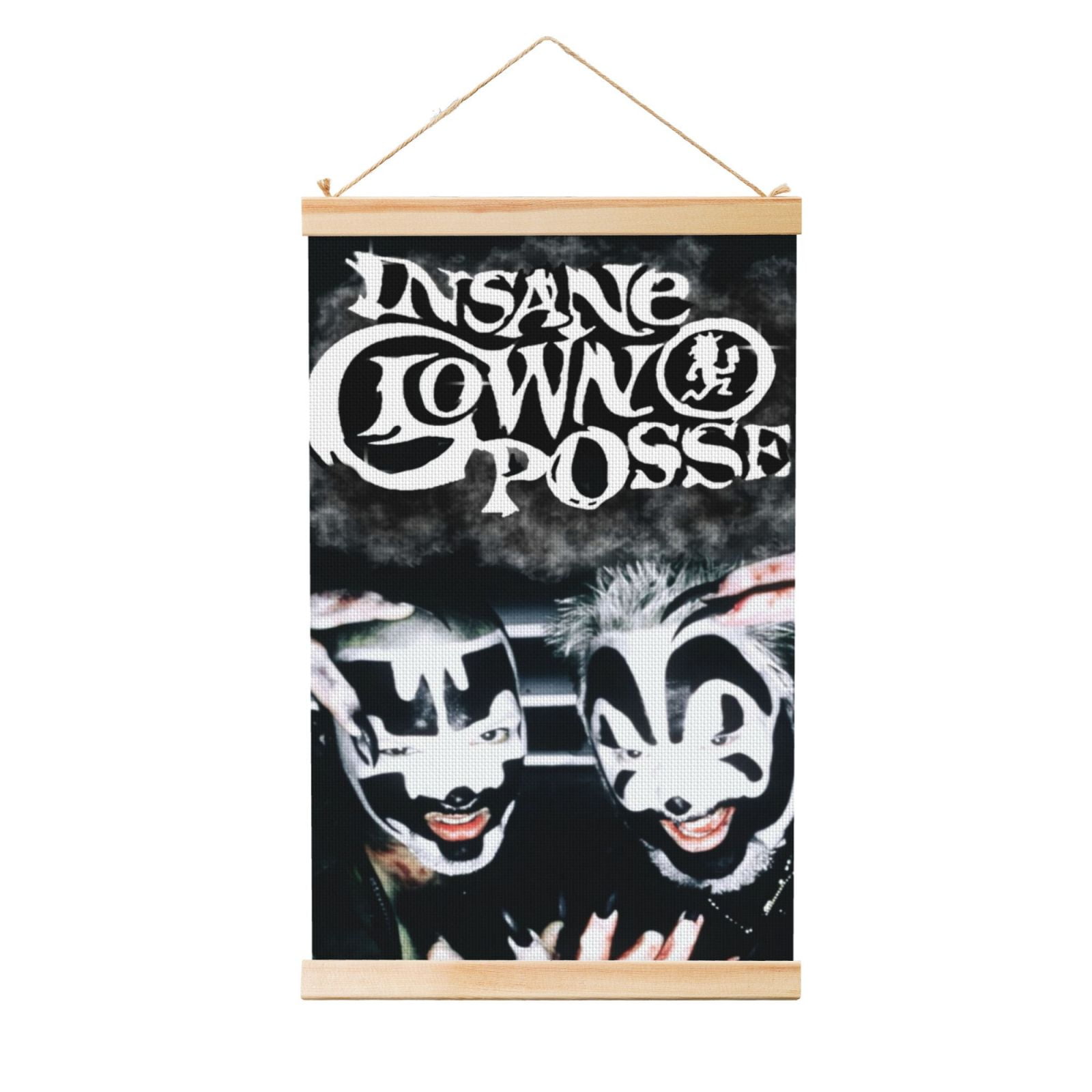 Insane Clown Poss Poster Aesthetic Canvas Wooden Shaft Wall Art Hanging ...