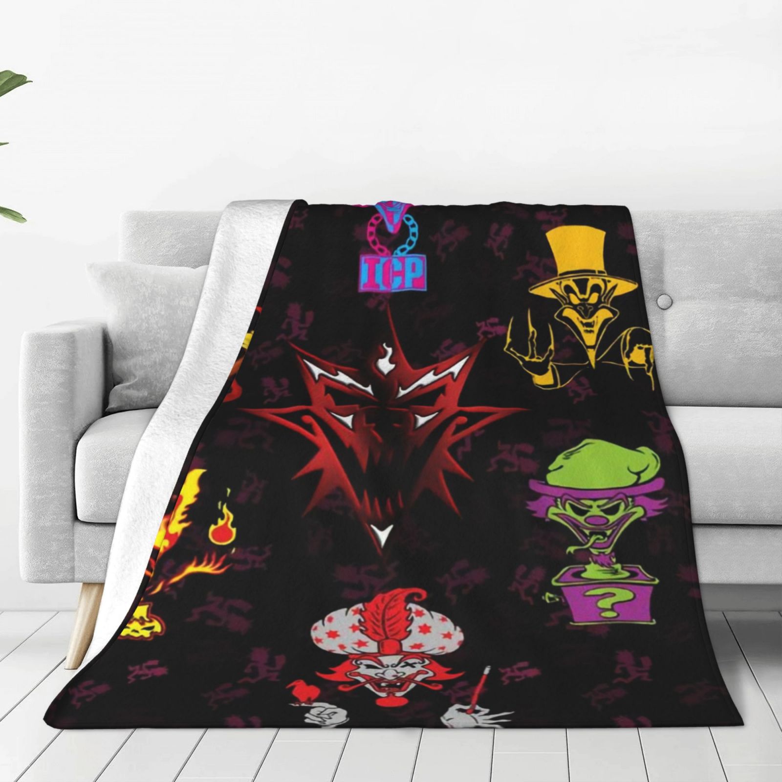 Insane Clown Posse Blanket For Men And Women, Super Soft And Fluffy ...