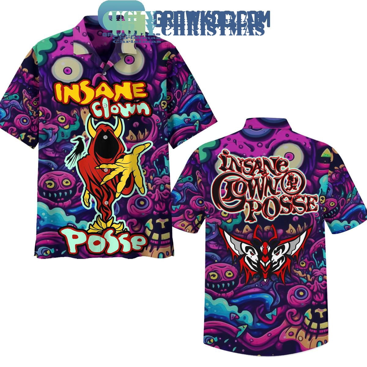 Insane Clown Posse Boogie Woogie Wu Hawaiian Shirts - Walmart.com