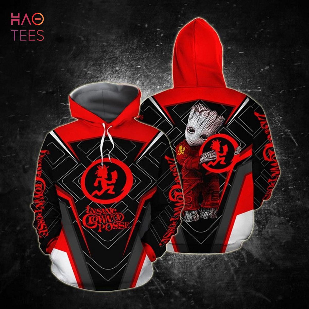 Insane Clown Posse Hoodie Groot Hold Insane Clown Posse 3D Hoodie ...