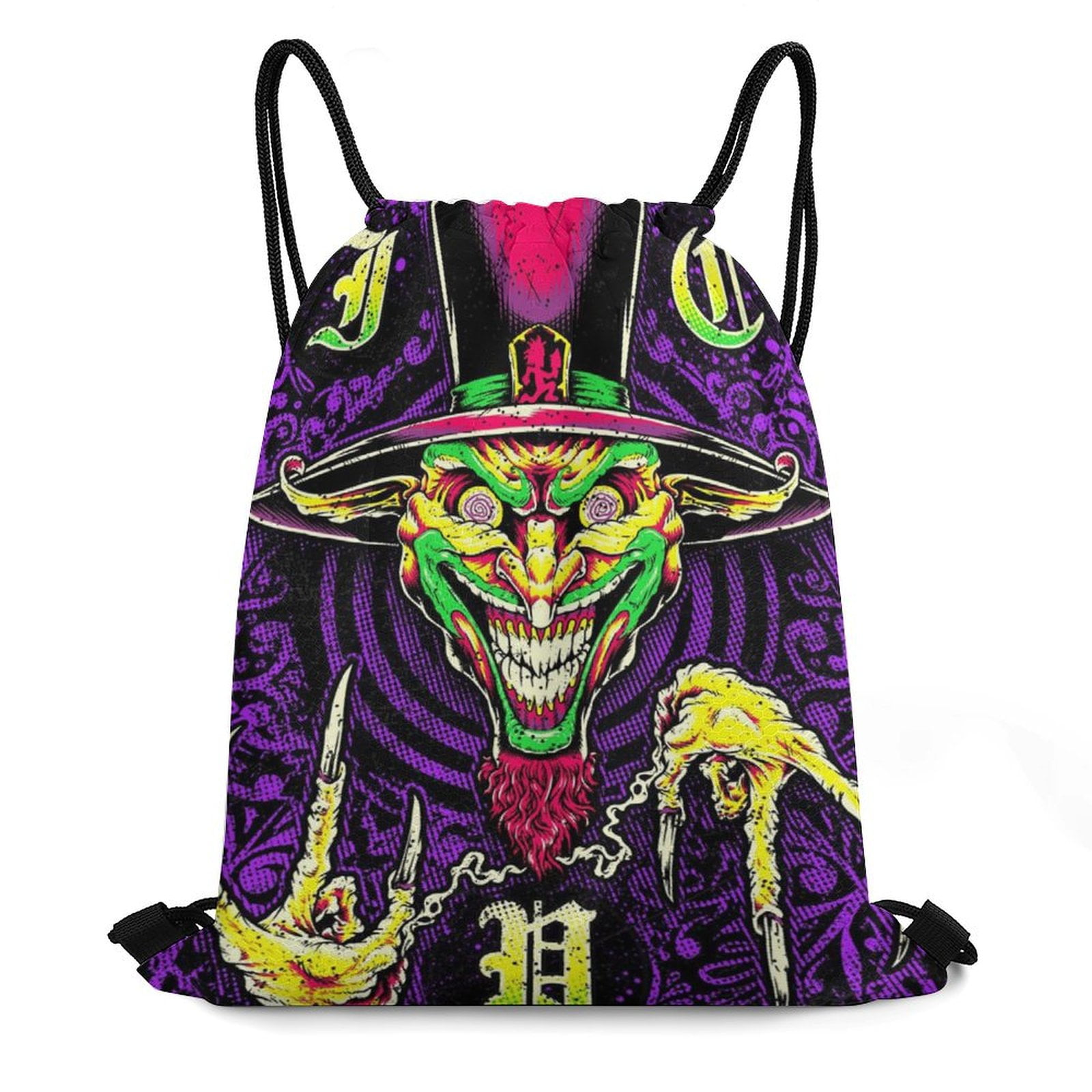 Insane Clown Posse ICP Drawstring Backpacks Gym Athlete Bag Draw String ...