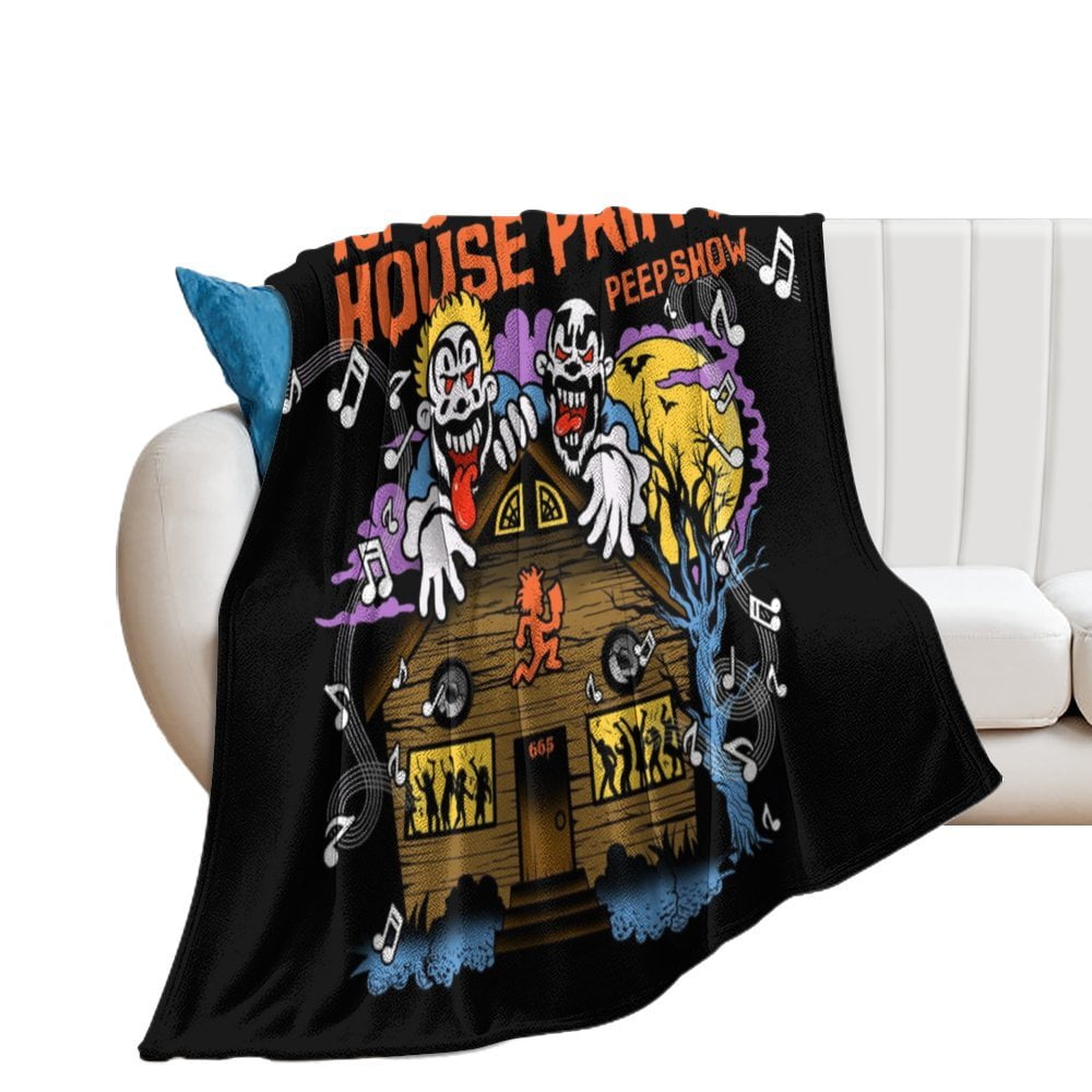 Insane Clown Posse ICP Ultra Soft Blanket Luxury Flannel Lap Blanket Warm Decorative Throw Air ...