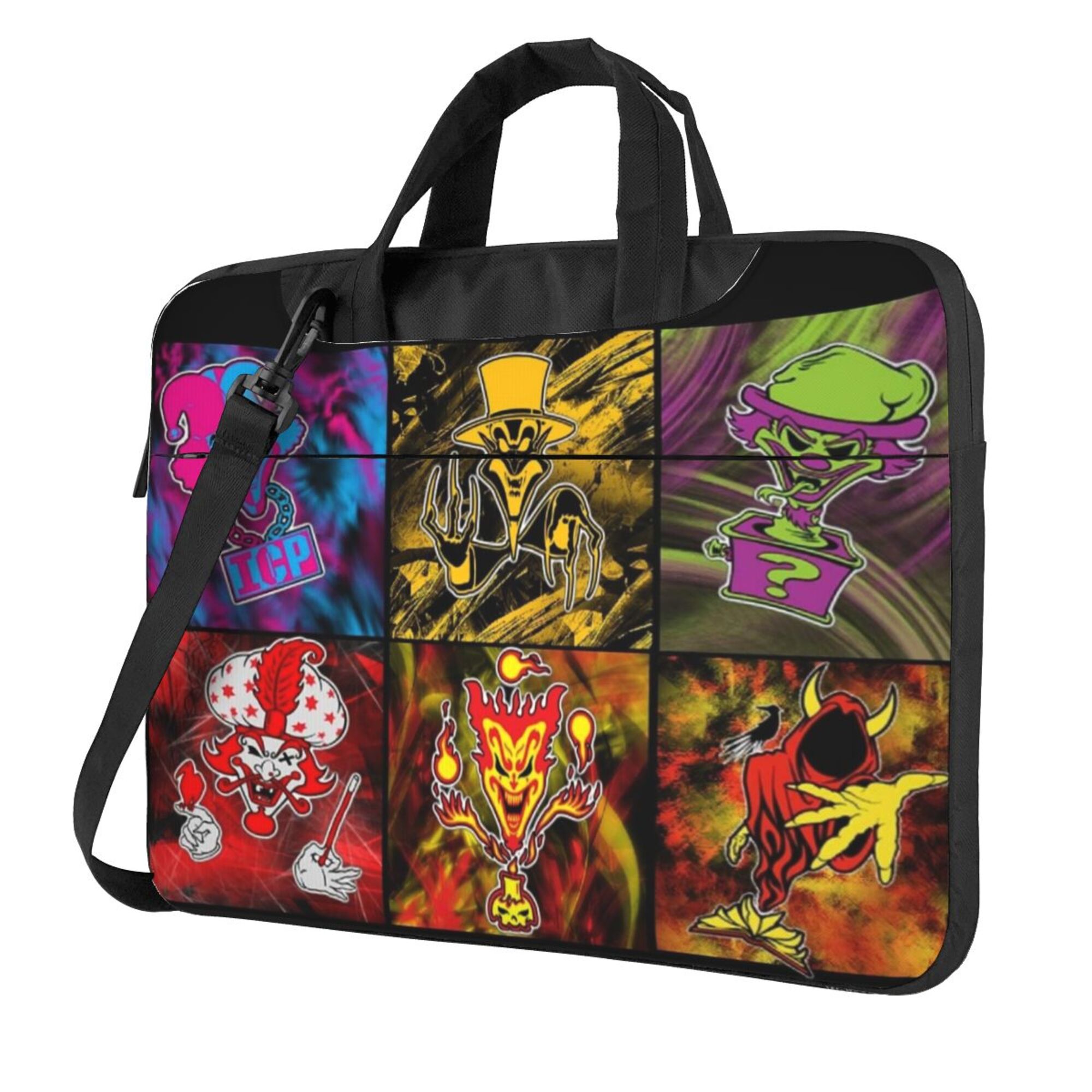 Insane Clown Posse Icp Merch Laptop Bag Laptop Case Computer Notebook ...