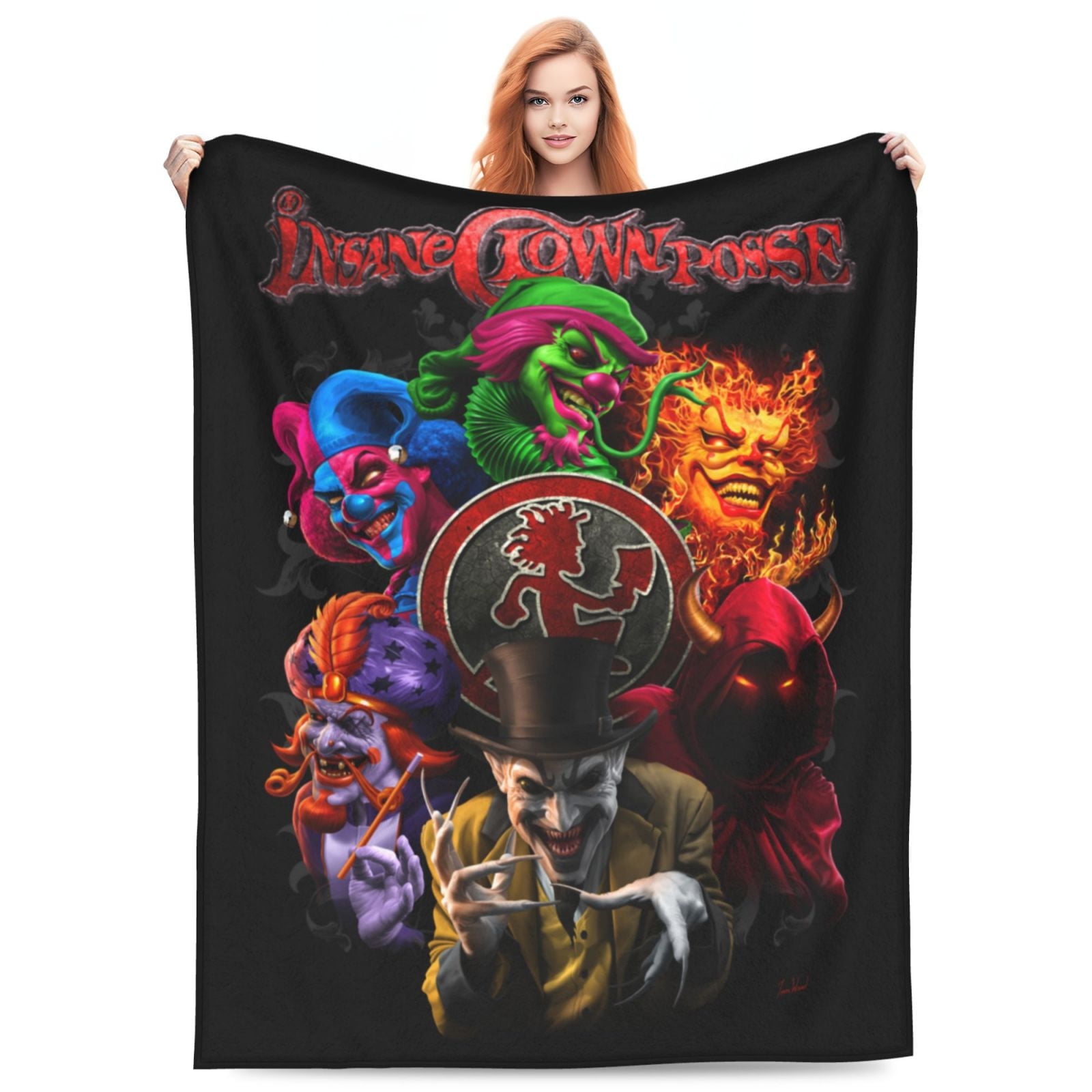 Insane Clown Posse Icp Merch Throw Blanket Couch Bed Sofa Soft ...