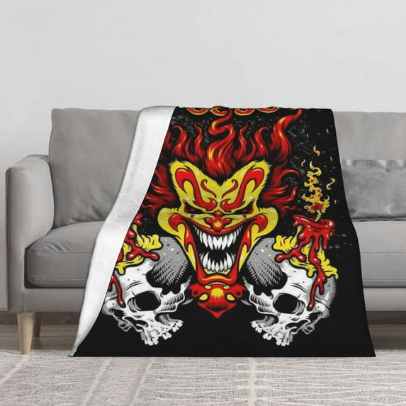 Insane Clown Posse Icp Merch Ultra-Soft Micro Fleece Blanket Multi-Size ...