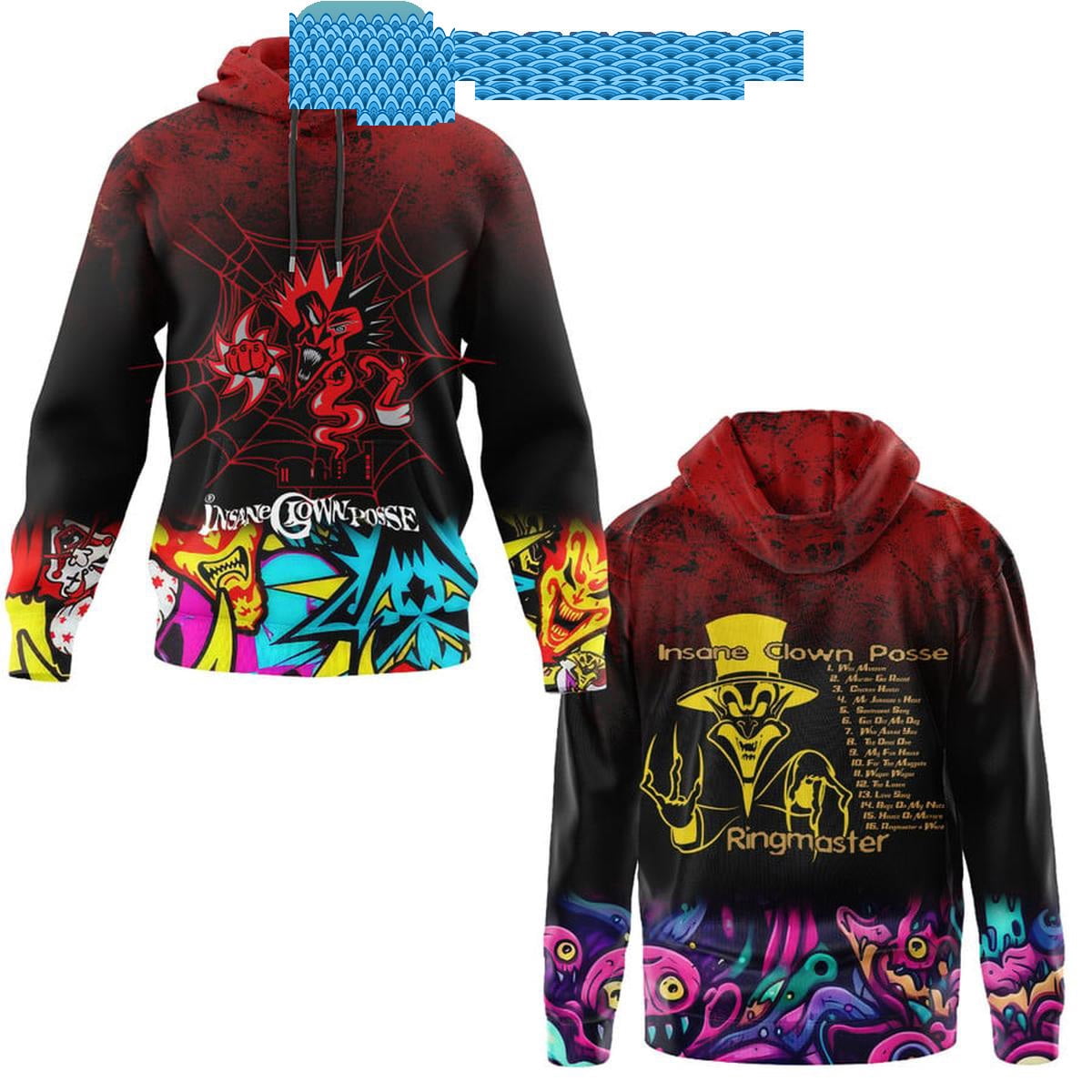 Insane Clown Posse Ringmaster Album Hoodie Shirt - Walmart.com
