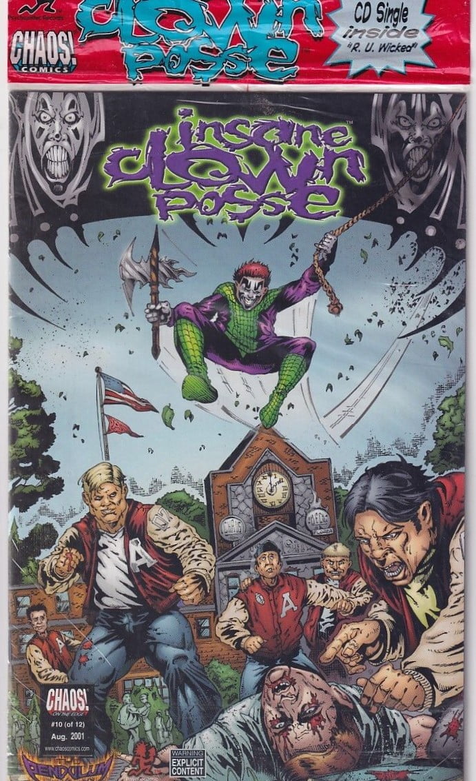 Insane Clown Posse: The Pendulum #10 (in bag) VF ; Chaos Comic Book ...