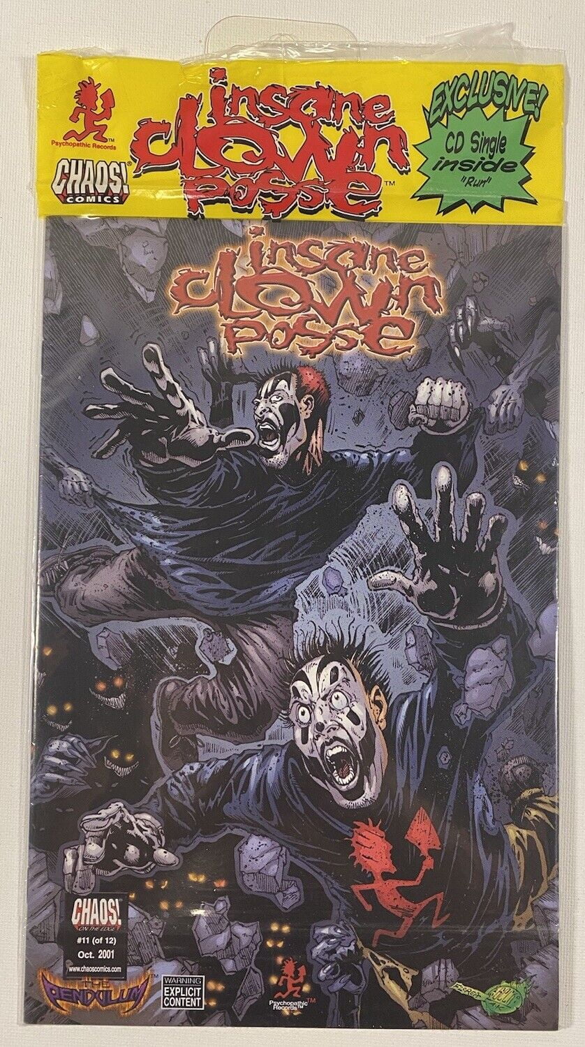 Insane Clown Posse: The Pendulum #11 (in bag) VF ; Chaos Comic Book ...