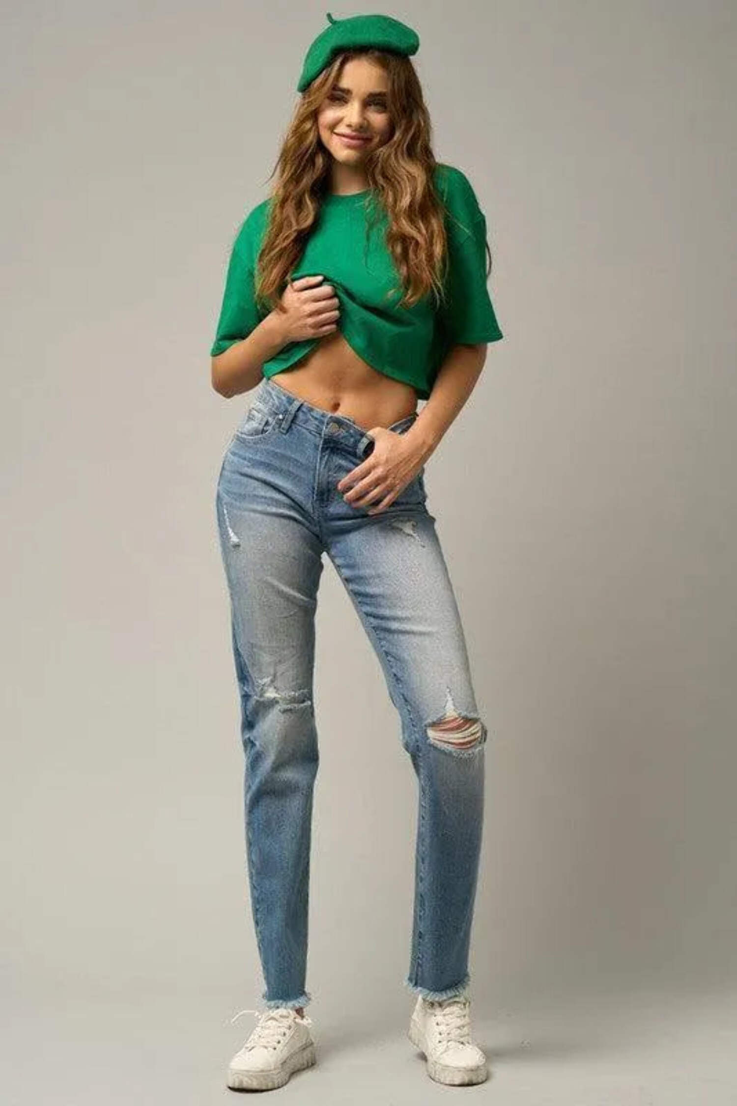 Insane Gene Mid-Rise Slim Tapered Jeans - Walmart.com