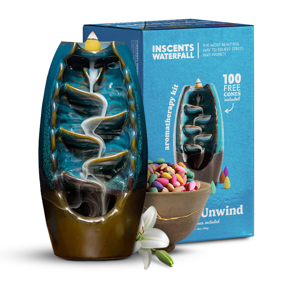 Better Homes & Gardens Ceramic Flower Incense Burner - Walmart.com