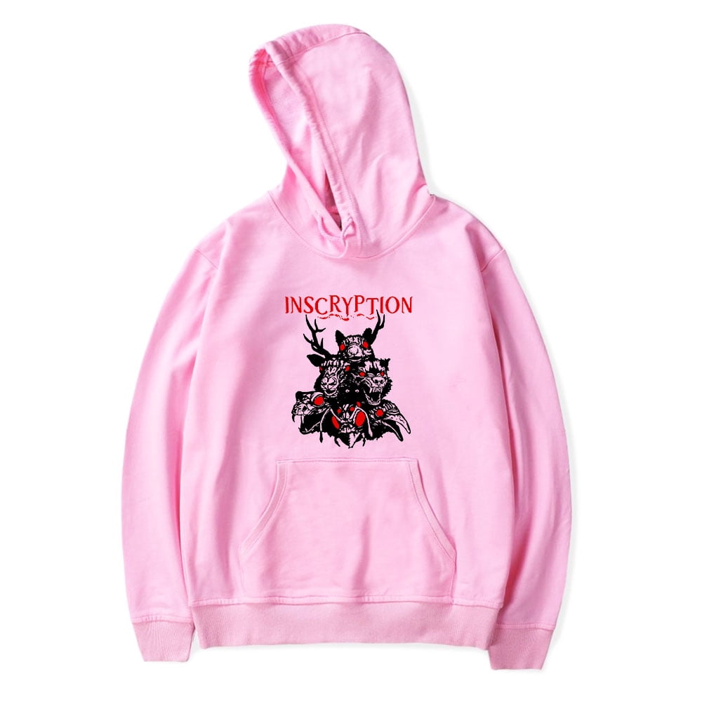 Inscryption Merch Totems Logo Hoodie Long Sleeve Pullovers Video Game ...