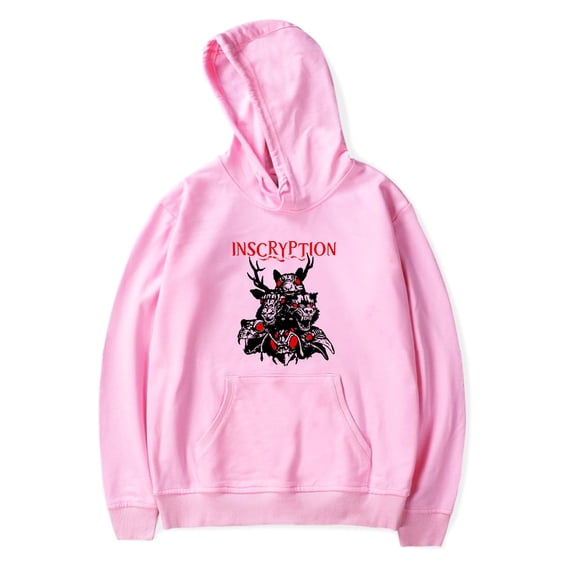 Inscryption Merch Totems Logo Hoodie Long Sleeve Pullovers Video Game ...