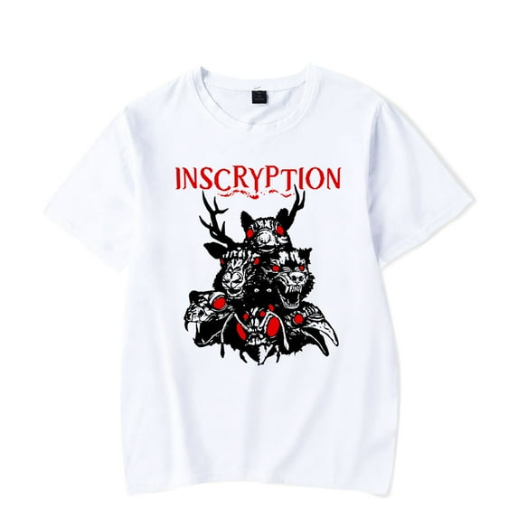 Inscryption Merch Totems Logo T-Shirt Short Sleeve Video Game Unisex ...