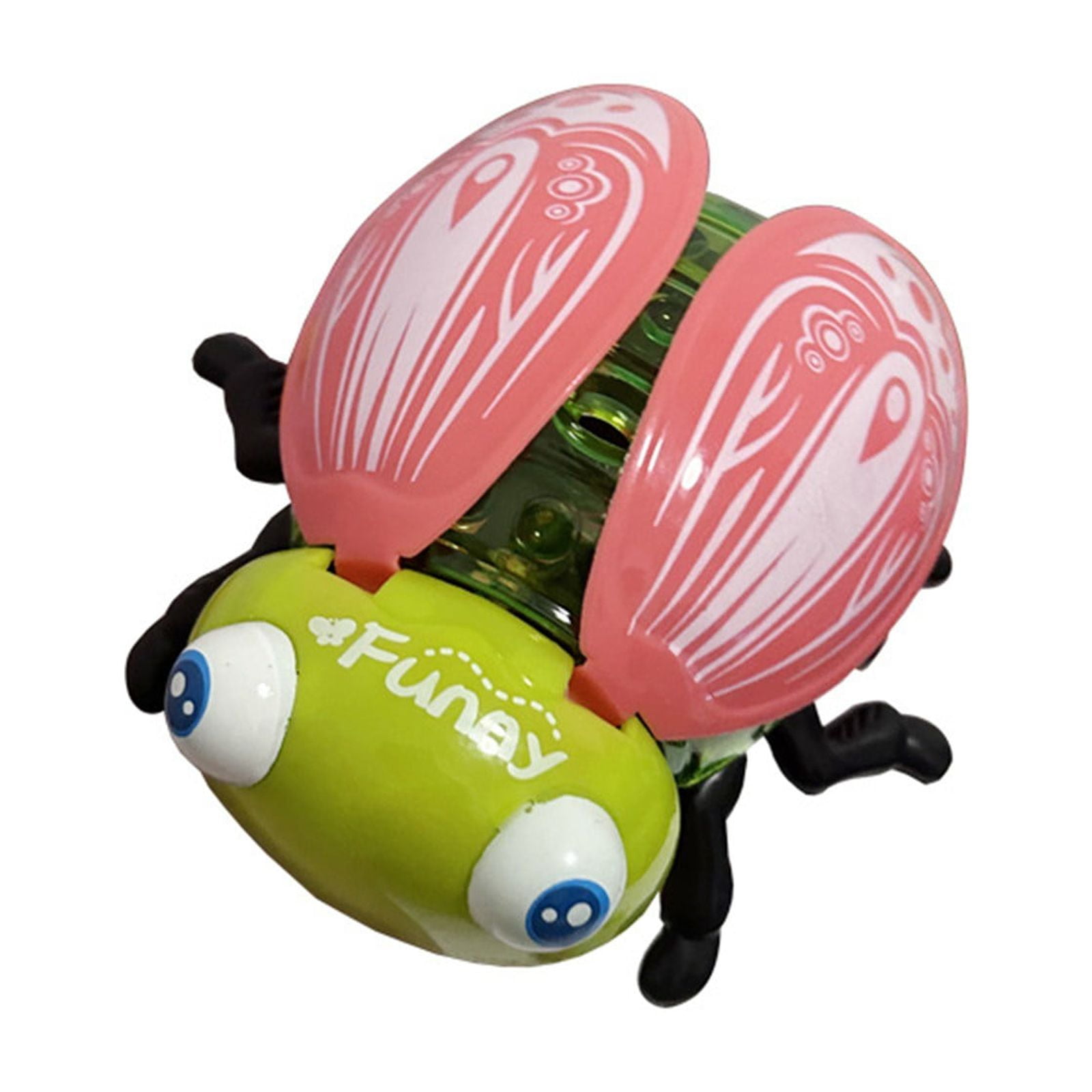 Insect Activity Cicada Pull Toy with Universal Rotation 5.9IN Sound ...