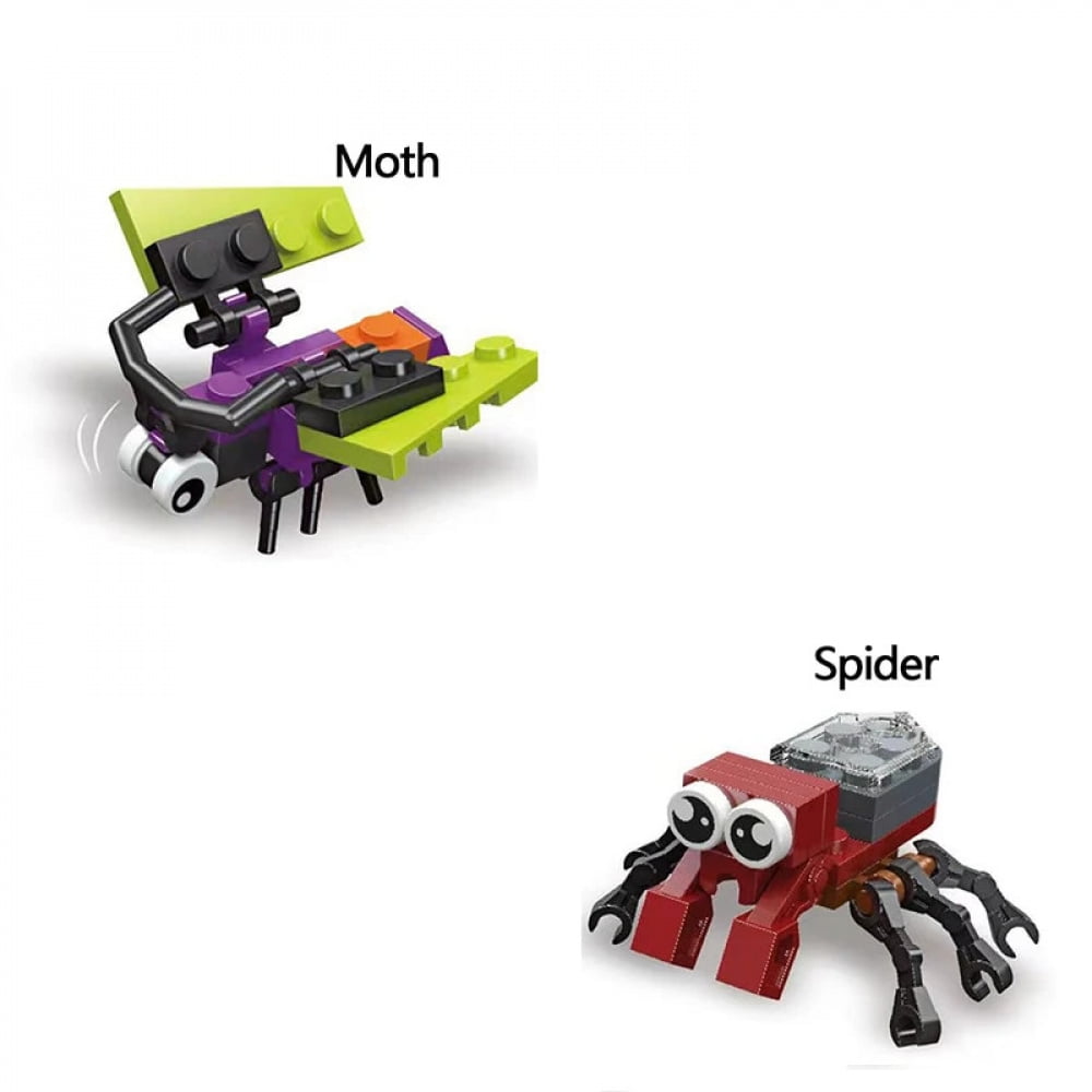 Insect Animal Party Building Blocks Toy Set Bee Snail Dragonfly Mini ...