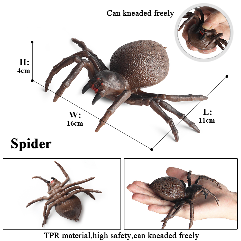 Insect Animal Wild Reptile Model Soft TPR Mantis Lizard Chameleon ...