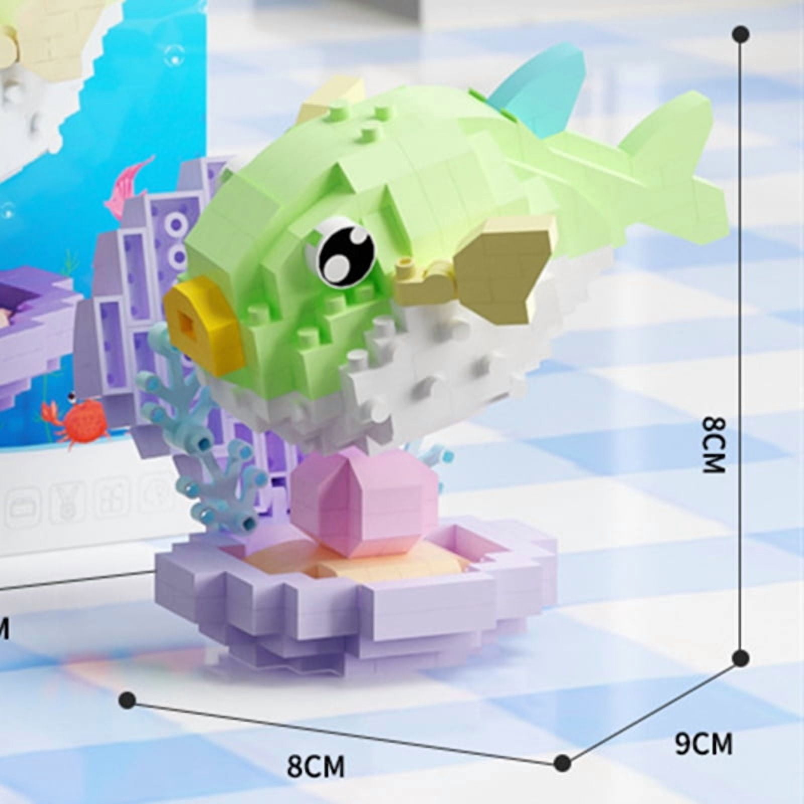 Insect Animals Figures Set Mini Building Blocks Toy Assembly 3D ...